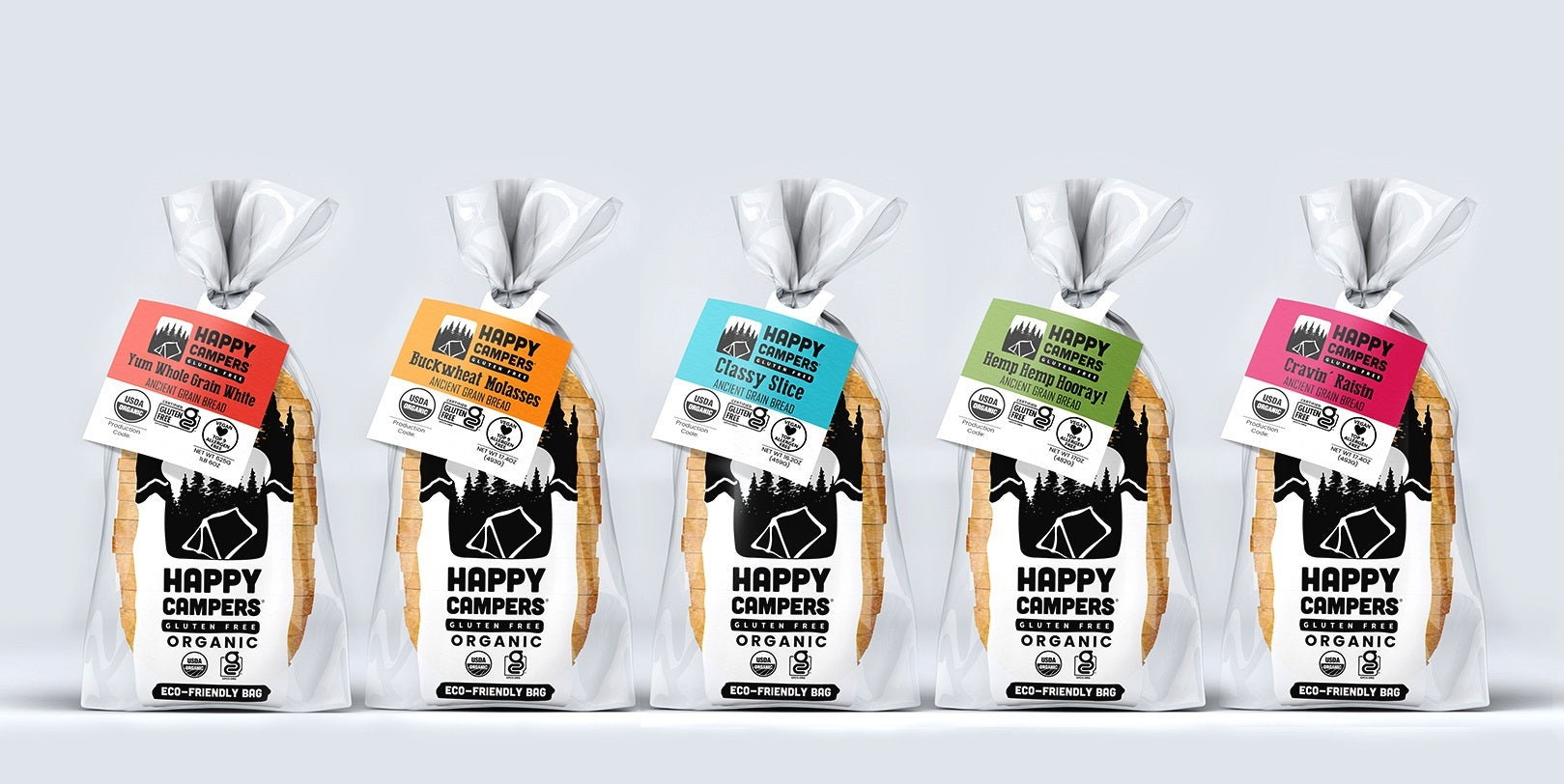 4/22/24 New Earth-friendly Packaging!!! – Happy Campers Gluten Free