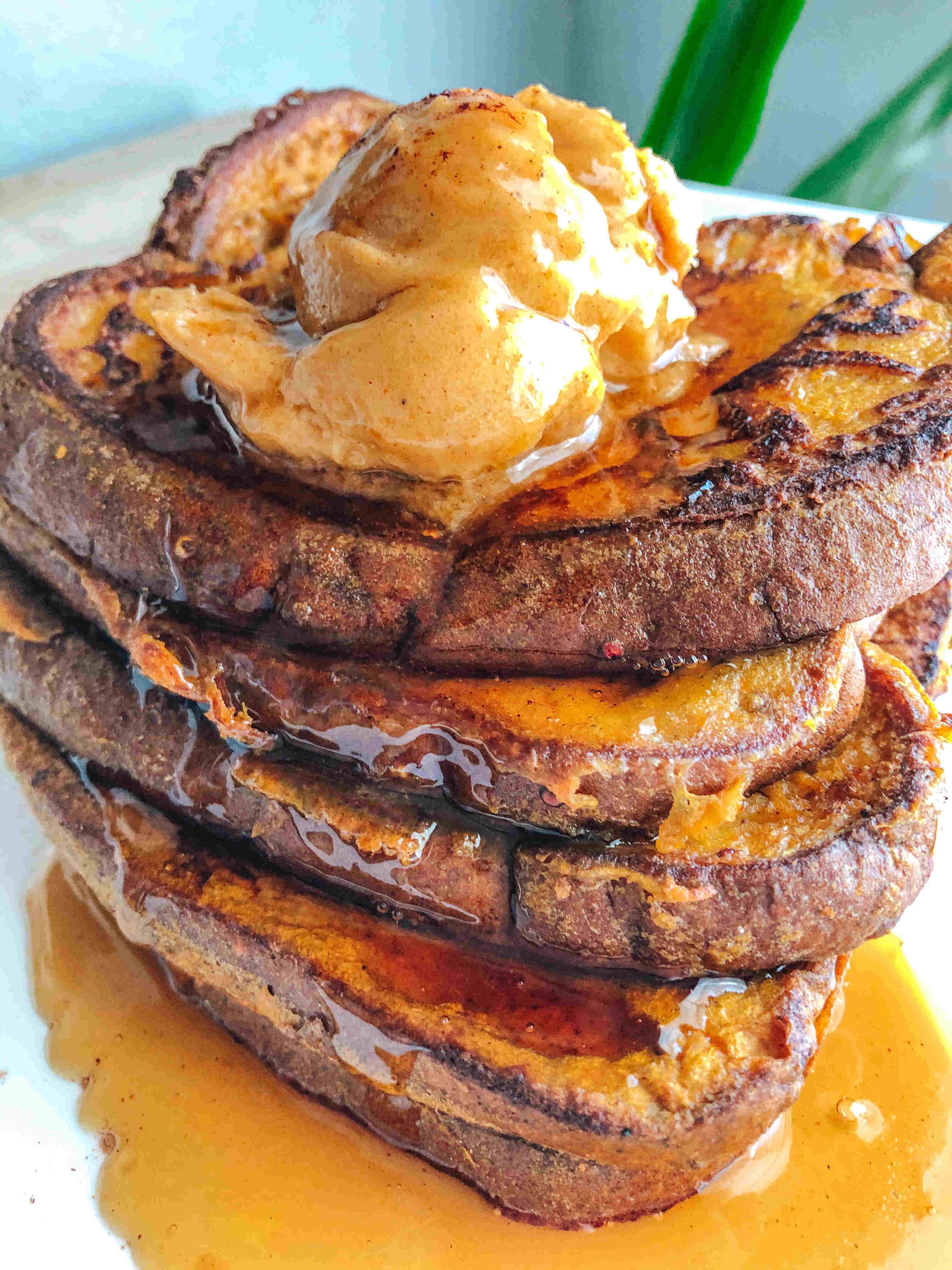 Pumpkin French Toast holiday Breakfast! – Happy Campers Gluten Free